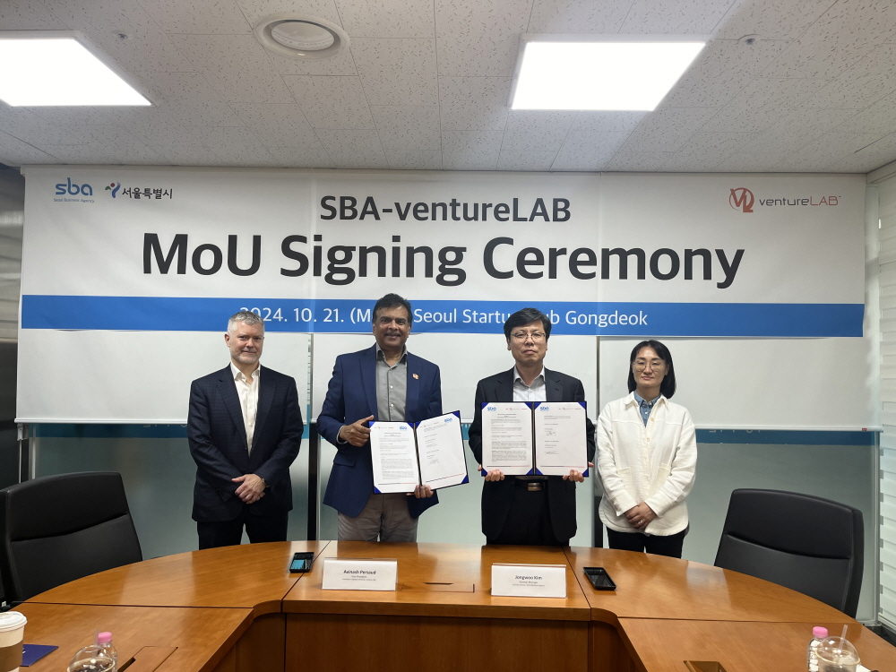 SBA and ventureLAB Sign MoU to Boost Seoul and Toronto Startup Exchange - WOWTALE