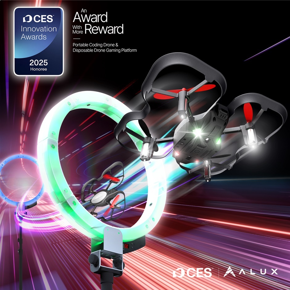 Alux Wins CES 2025 Innovation Award for Groundbreaking Coding Drone and Game Platform - WOWTALE