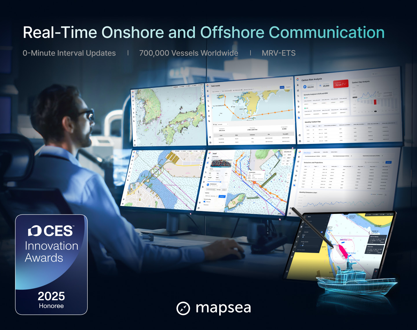 Mapsea Wins CES 2025 Smart City Innovation Award for Maritime Big Data Solutions - WOWTALE