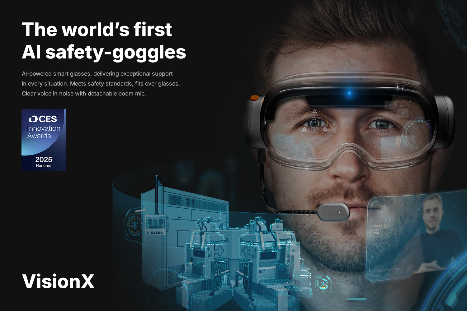 Virnect's VisionX Smart Glasses Win CES 2025 Innovation Award - WOWTALE