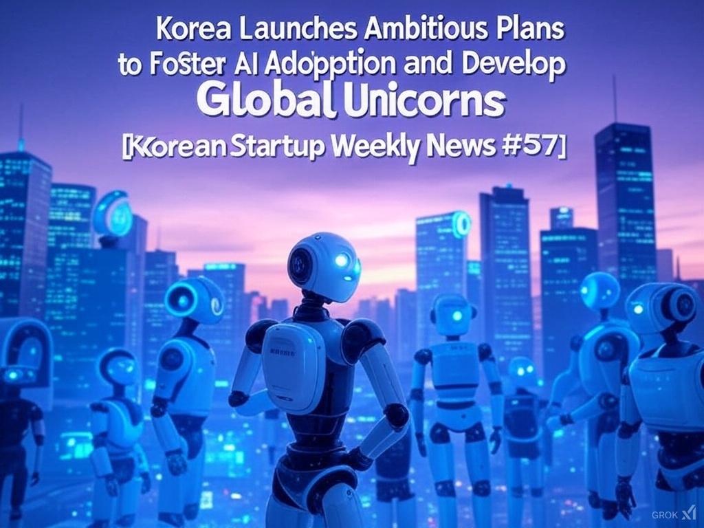 [Korean Startup Weekly News #57] Korea Launches Ambitious Plans to Foster AI Adoption and ...